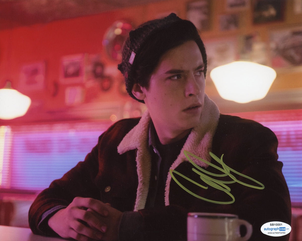 Cole Sprouse Riverdale Signed Autograph 8x10 Photo ACOA | Outlaw ...