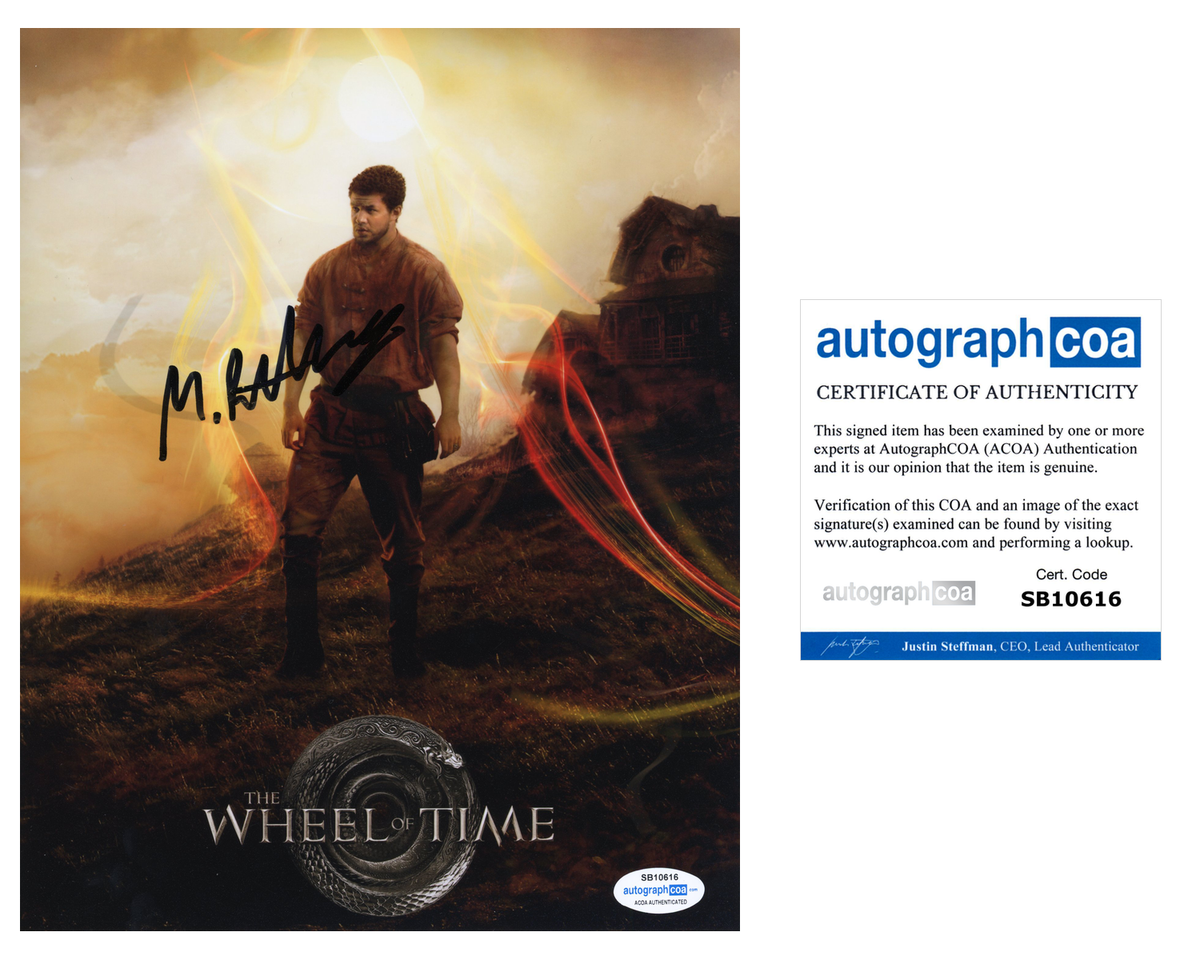 Marcus Rutherford Wheel of Time Signed Autograph 8x10 Photo ACOA ...
