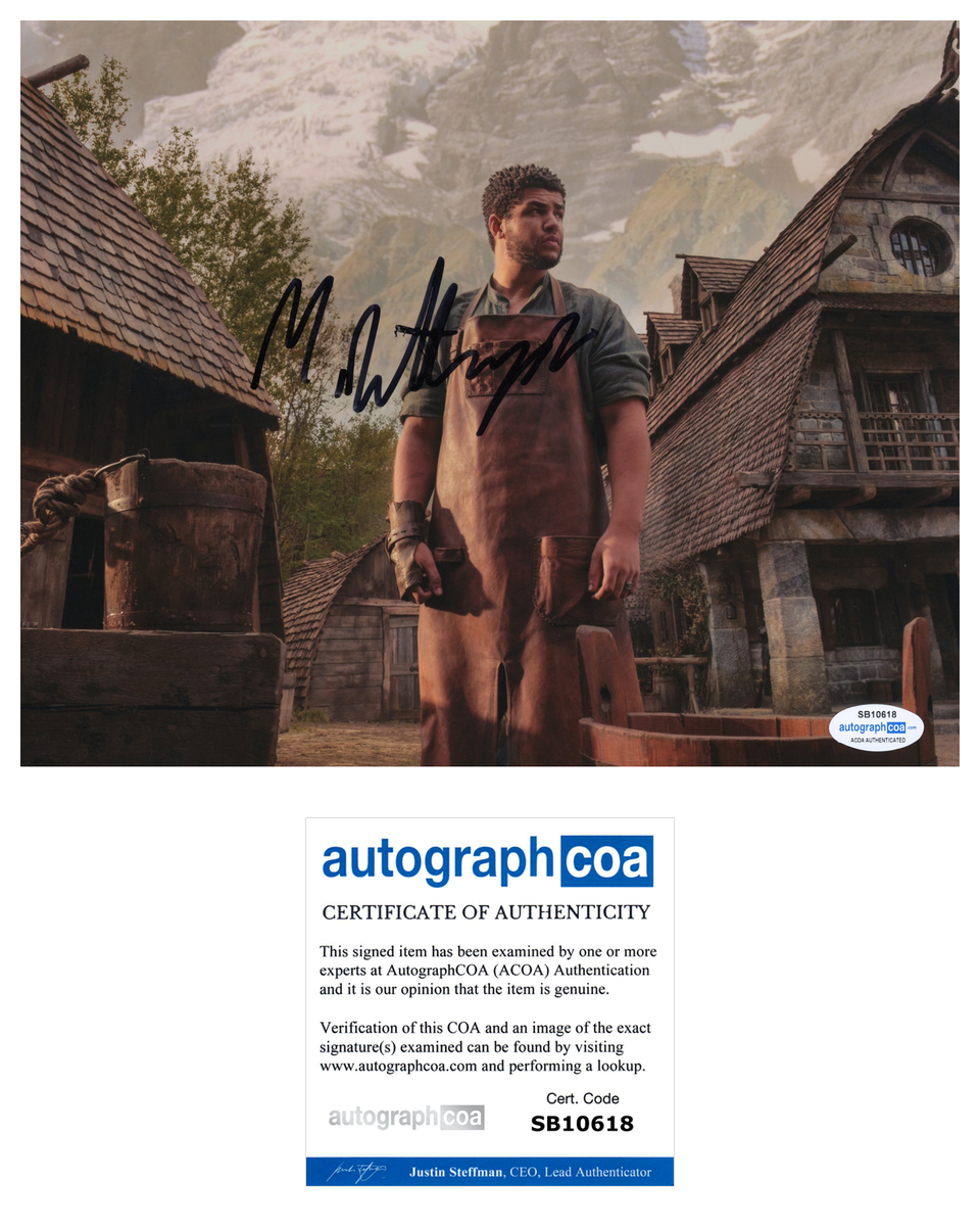 Marcus Rutherford Wheel of Time Signed Autograph 8x10 Photo ACOA ...