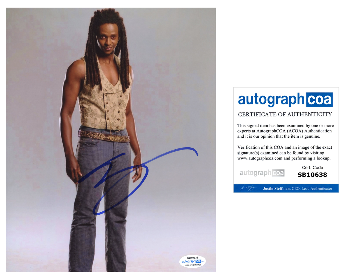 Edi Gathegi Twilight Signed Autograph 8x10 Photo ACOA | Outlaw Hobbies ...