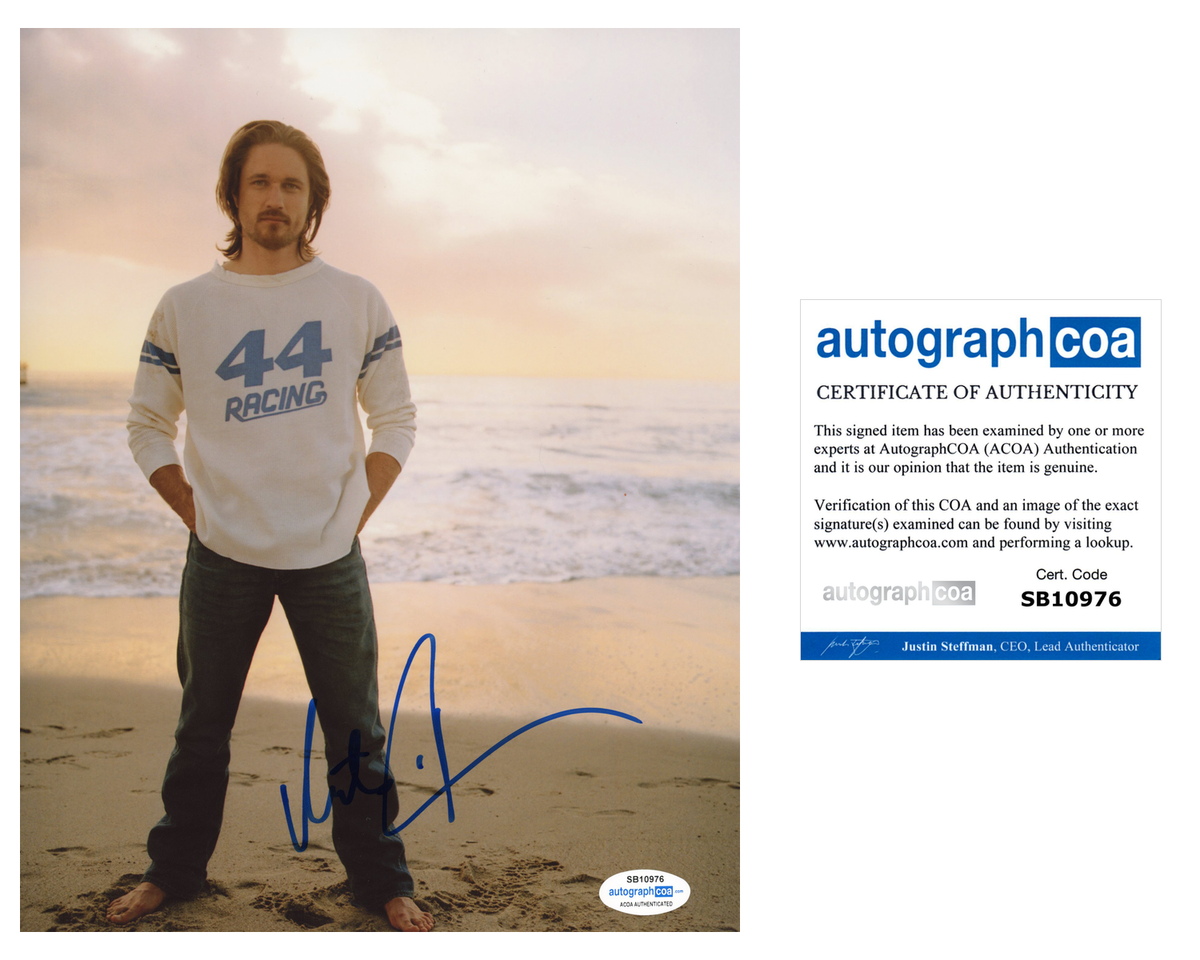 Martin Henderson Virgin River Signed Autograph 8x10 Photo ACOA | Outlaw ...
