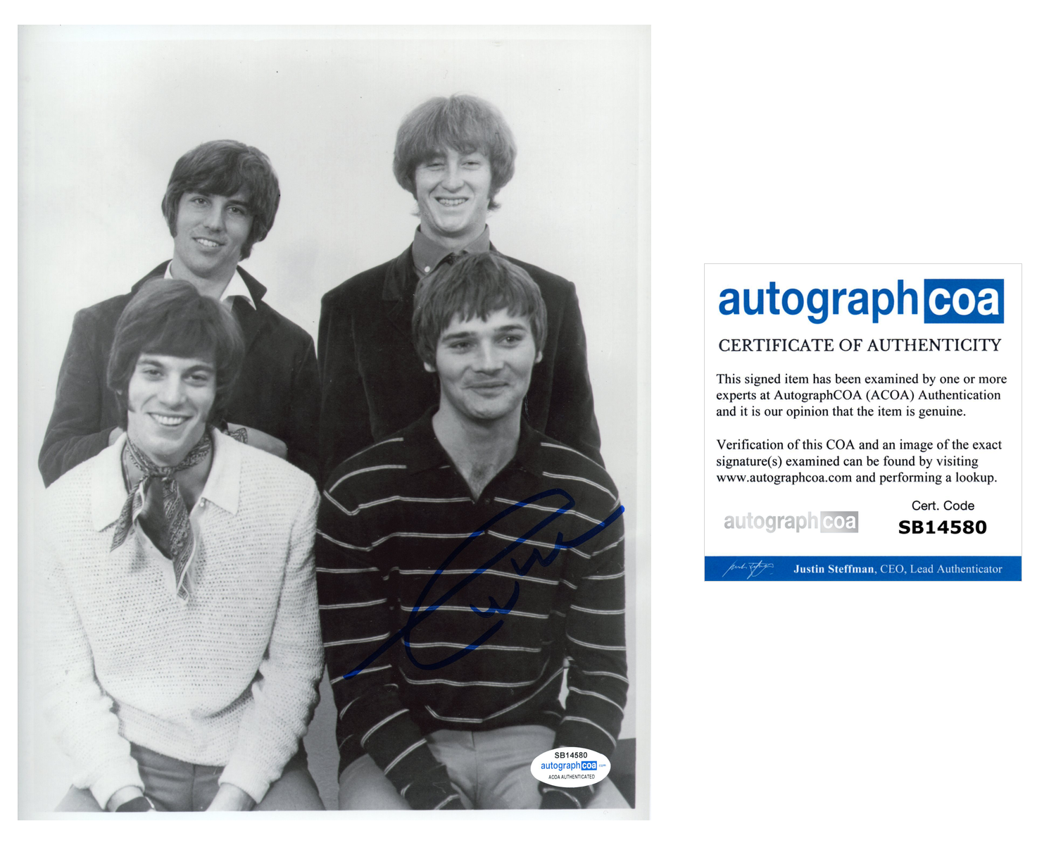 Creed Bratton Grass Roots Signed Autograph 8x10 Photo ACOA | Outlaw ...