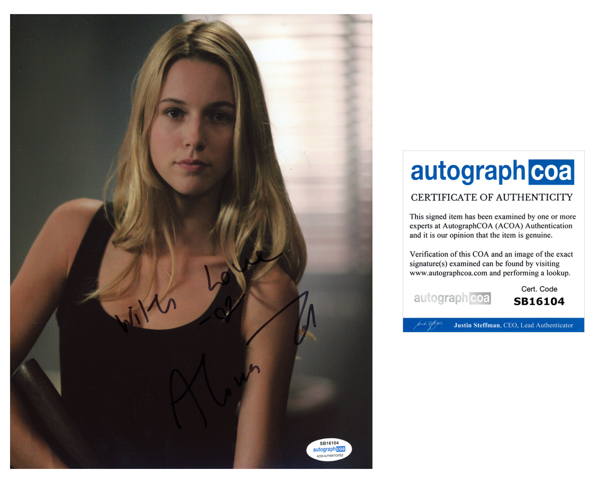 Alona Tal Supernatural Signed Autograph 8x10 Photo ACOA | Outlaw ...