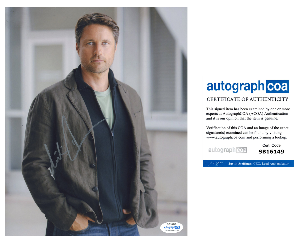 Martin Henderson Greys Anatomy Signed Autograph 8x10 Photo ACOA ...