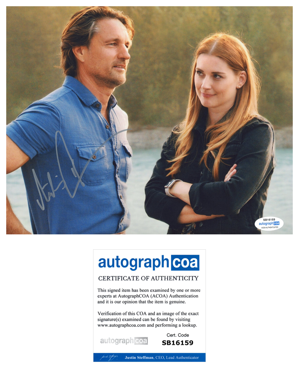 Martin Henderson Virgin River Signed Autograph 8x10 Photo ACOA | Outlaw ...