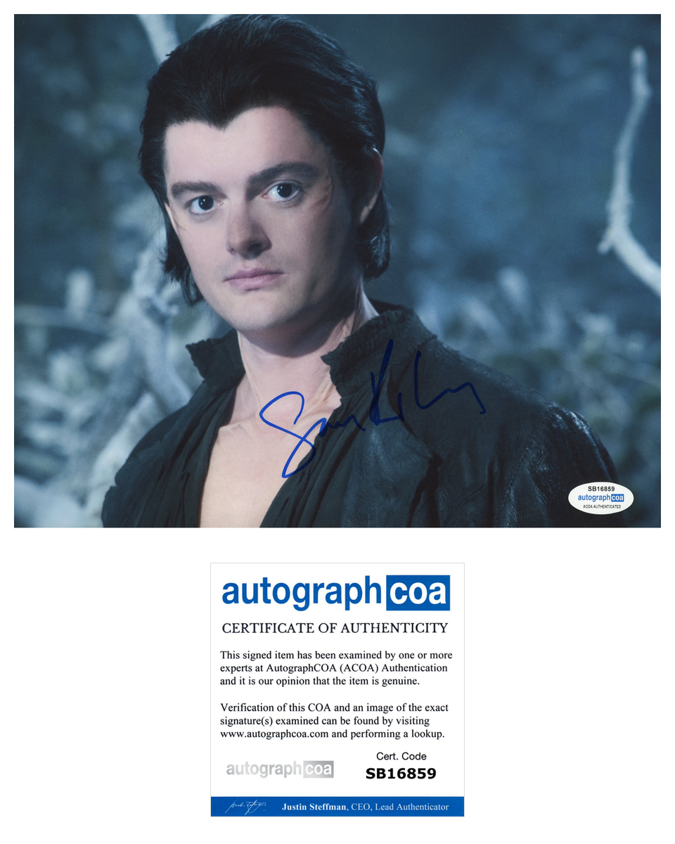 Sam Riley Maleficent Signed Autograph 8x10 Photo ACOA | Outlaw Hobbies ...