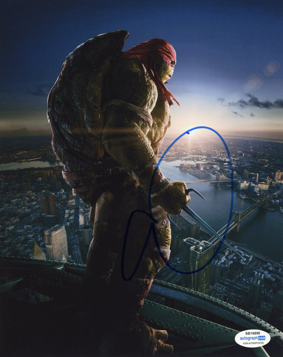 Alan Ritchson Ninja Turtles Signed Autograph 8x10 Photo ACOA | Outlaw ...