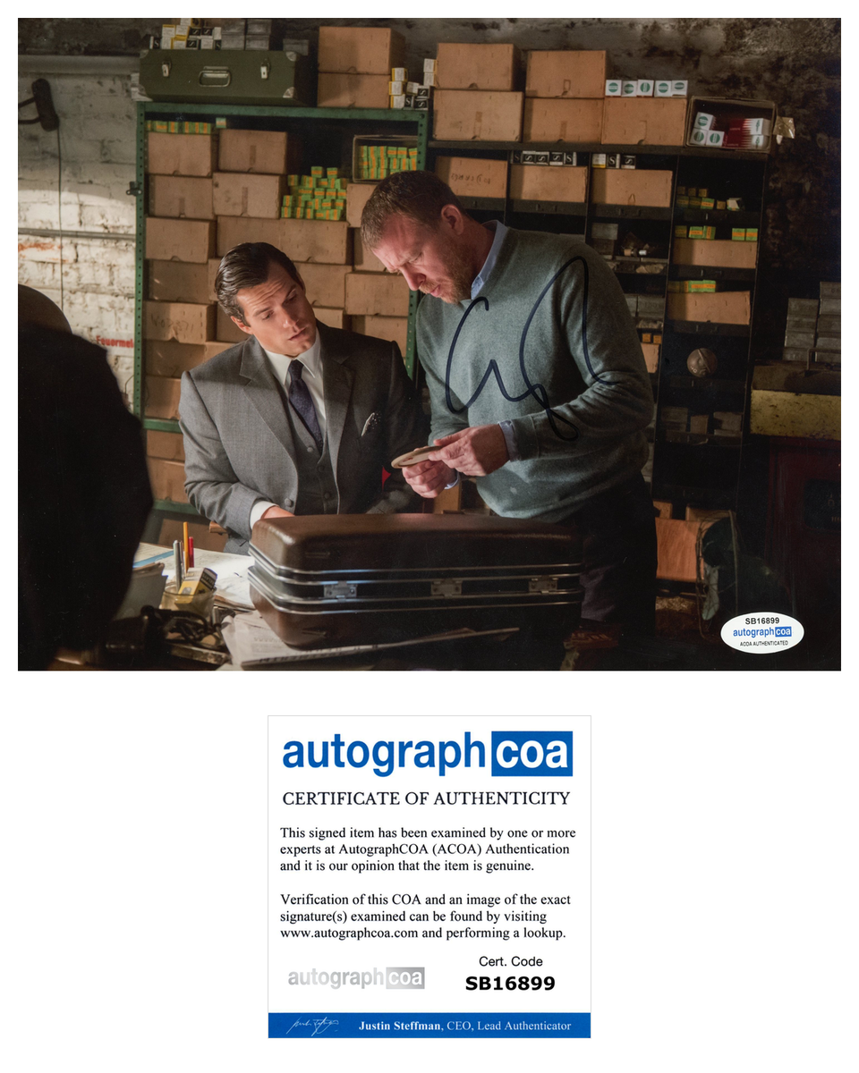 Guy Ritchie Man from Uncle Signed Autograph 8x10 Photo ACOA | Outlaw ...