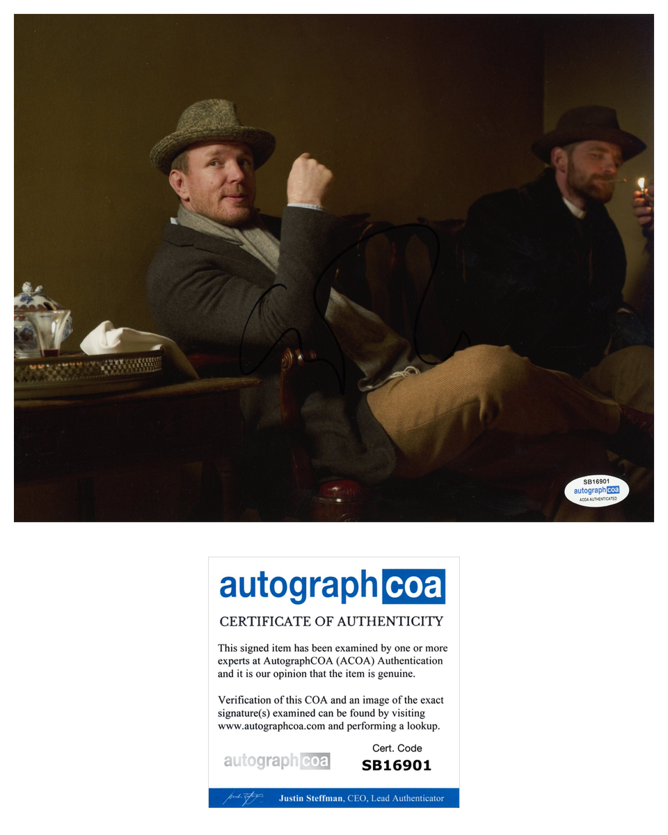 Guy Ritchie Sherlock Signed Autograph 8x10 Photo ACOA | Outlaw Hobbies ...