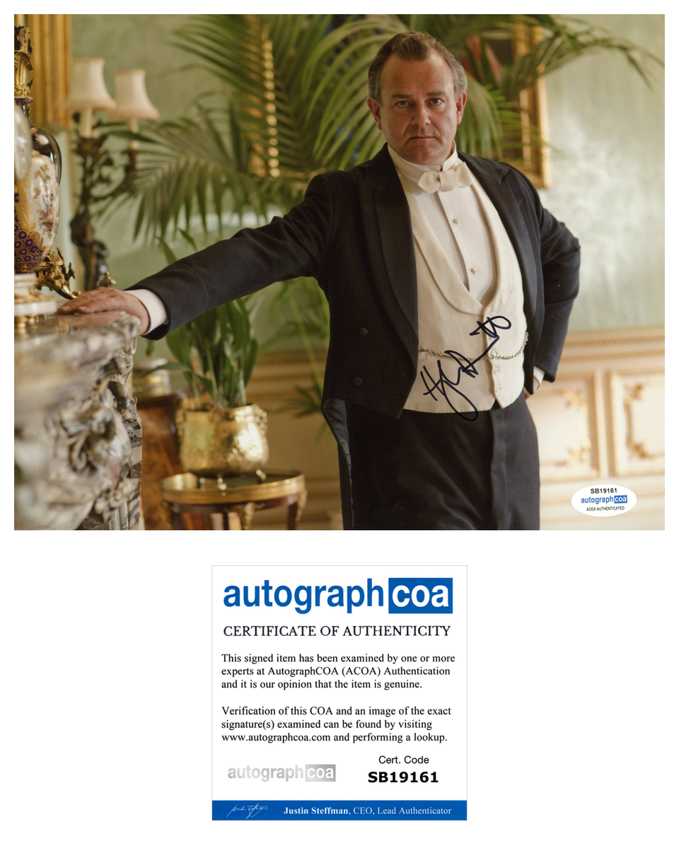 Hugh Bonneville Downton Abbey Signed Autograph 8x10 Photo ACOA | Outlaw ...