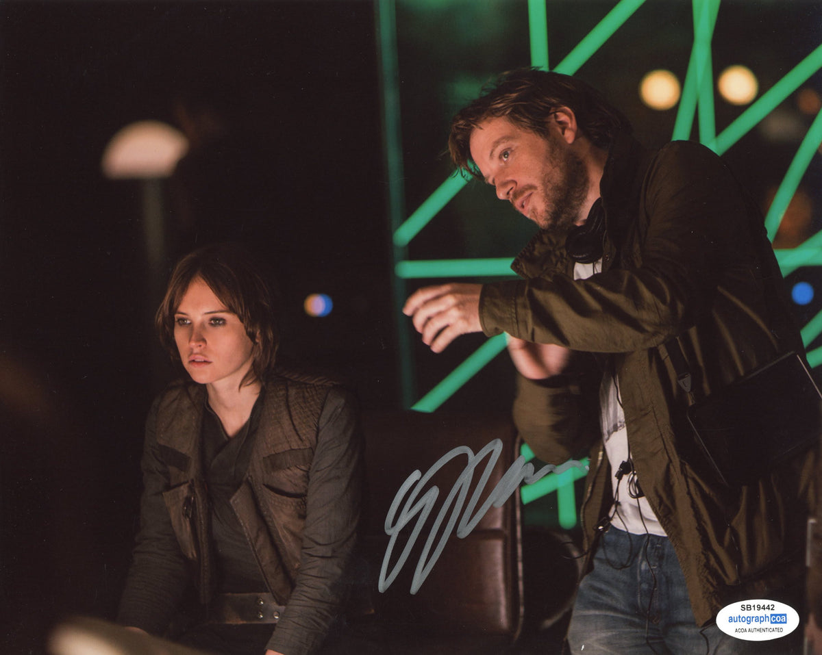 Gareth Edwards Rogue One Signed Autograph 8x10 Photo ACOA | Outlaw ...