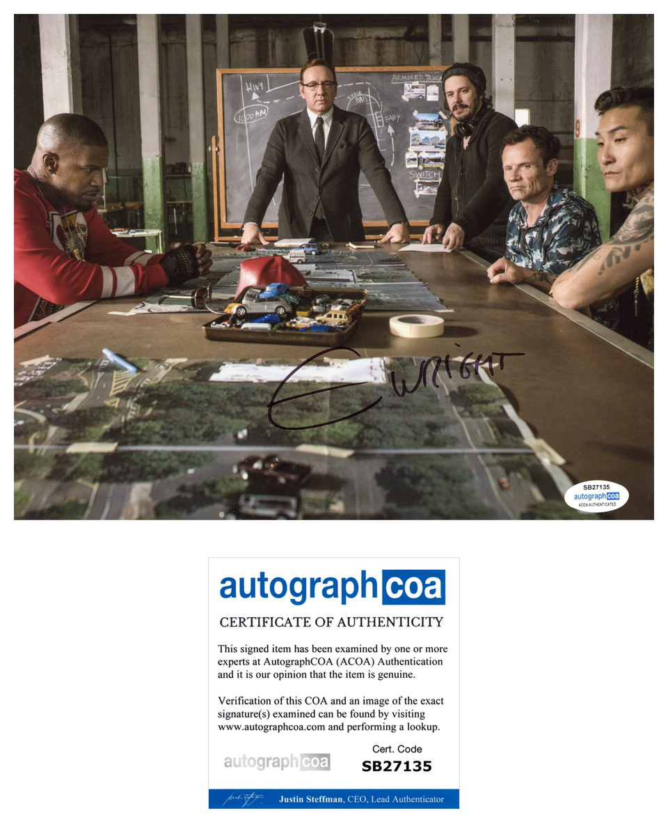 Edgar Wright Baby Driver Signed Autograph 8x10 Photo ACOA | Outlaw ...