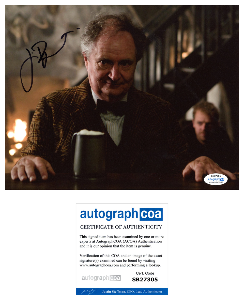 Jim Broadbent Harry Potter Signed Autograph 8x10 Photo ACOA | Outlaw ...