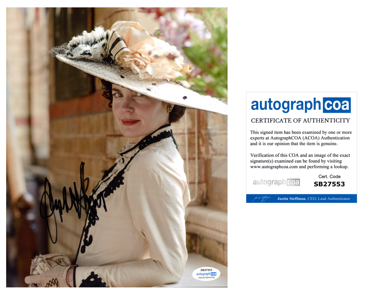 Elizabeth McGovern Downton Abbey Signed Autograph 8x10 Photo ACOA ...