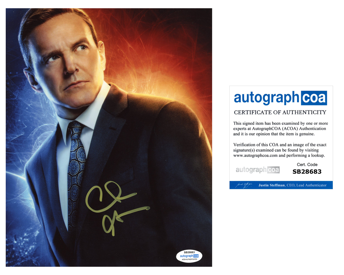 Clark Gregg Avengers Signed Autograph 8x10 Photo ACOA | Outlaw Hobbies ...