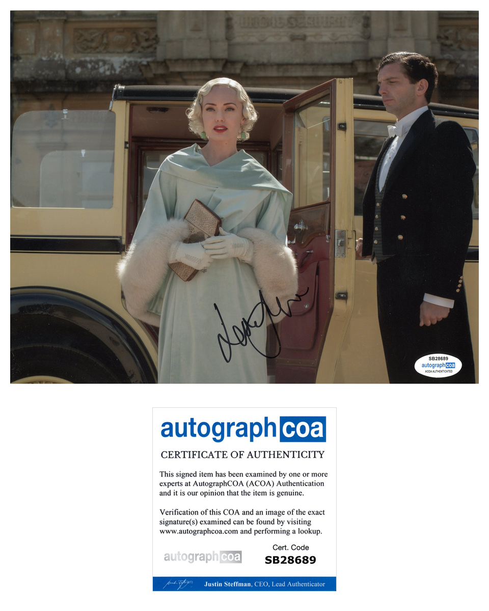 Laura Haddock Downton Abbey Signed Autograph 8x10 Photo ACOA50.00 ...