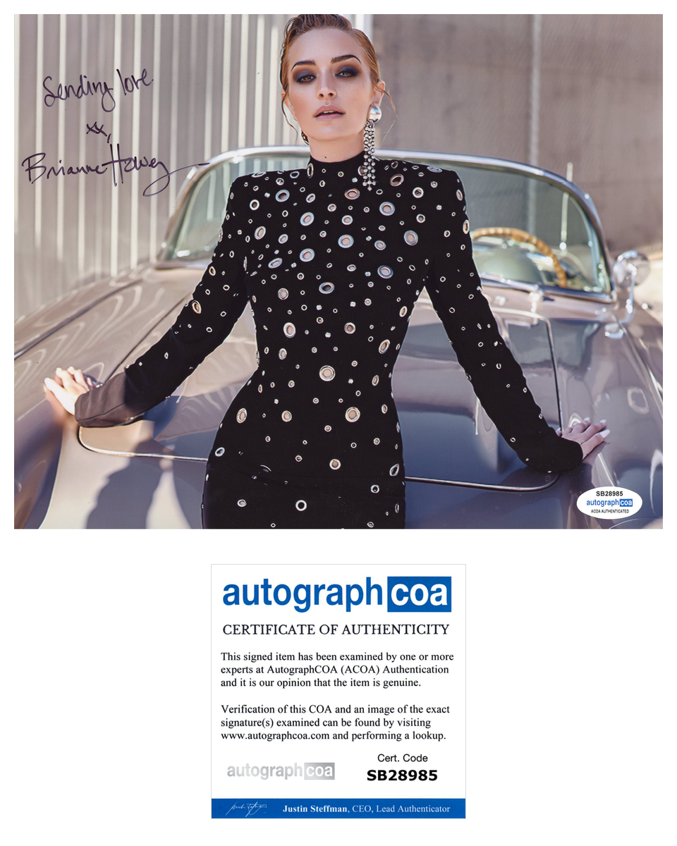 Brianne Howey Ginny and Georgia Signed Autograph 8x10 Photo ACOA ...