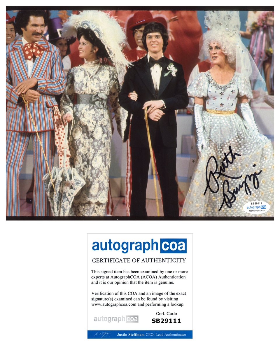Ruth Buzzi Comedian Signed Autograph 8x10 Photo ACOA | Outlaw Hobbies ...