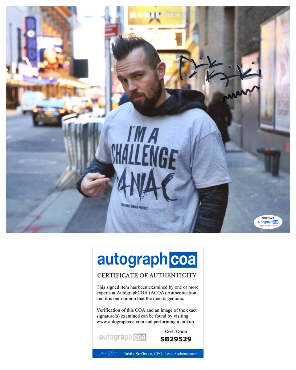 Derrick Kosinski The Challenge Signed Autograph 8x10 Photo ACOA ...