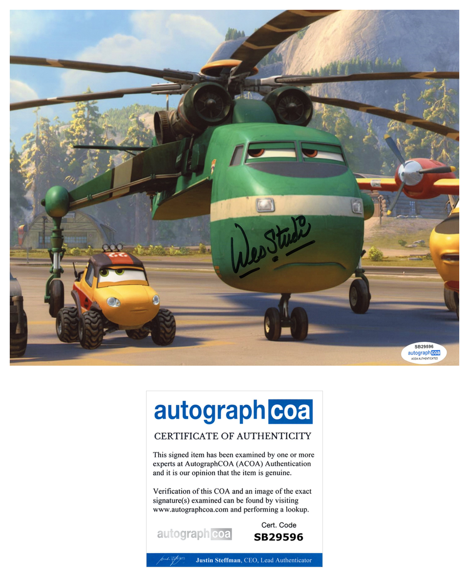 Wes Studi Cars Signed Autograph 8x10 Photo ACOA | Outlaw Hobbies ...