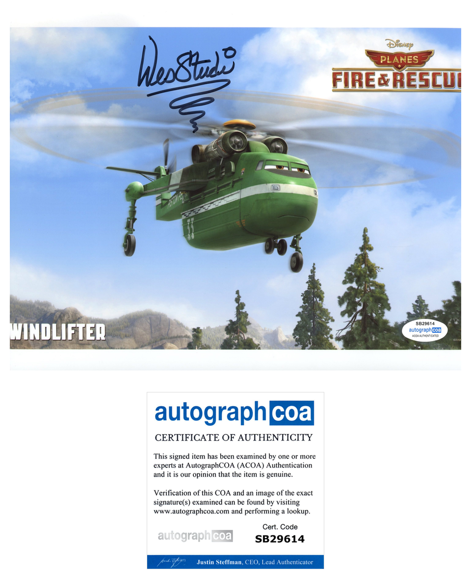 Wes Studi Cars Signed Autograph 8x10 Photo ACOA | Outlaw Hobbies ...