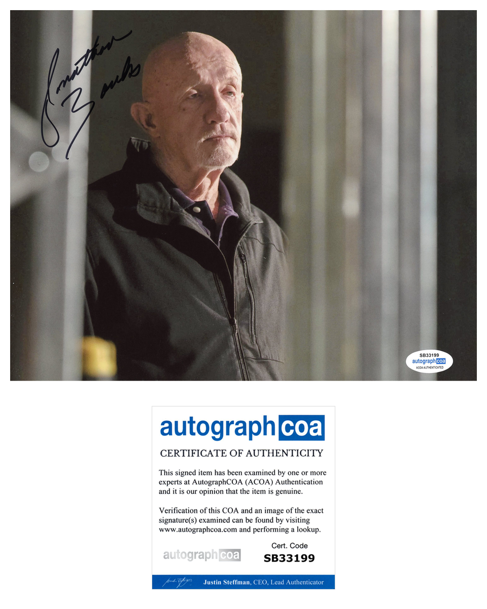 Jonathan Banks Better Call Saul Signed Autograph 8x10 Photo ACOA ...