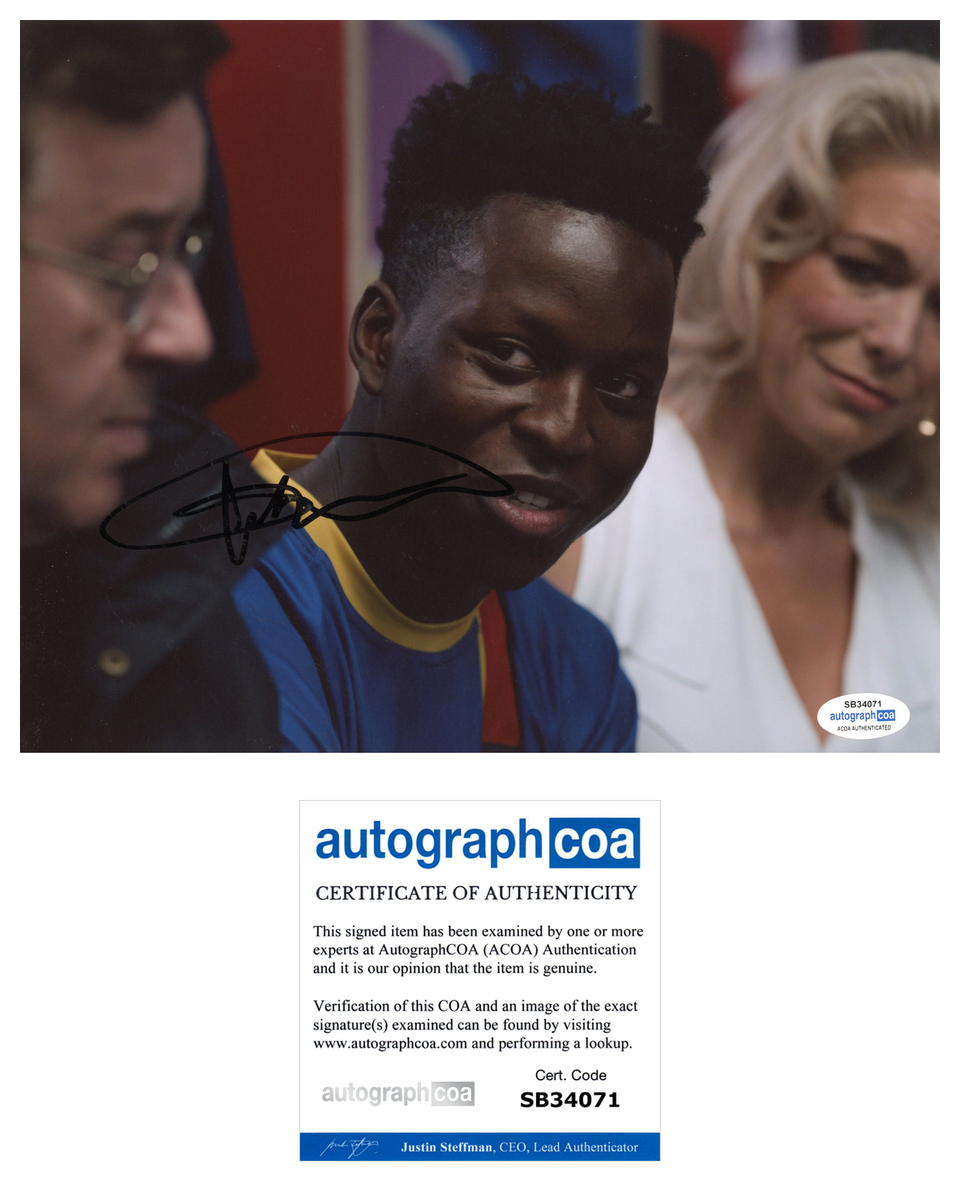 Toheeb Jimoh Ted Lasso Signed Autograph 8x10 Photo ACOA | Outlaw ...