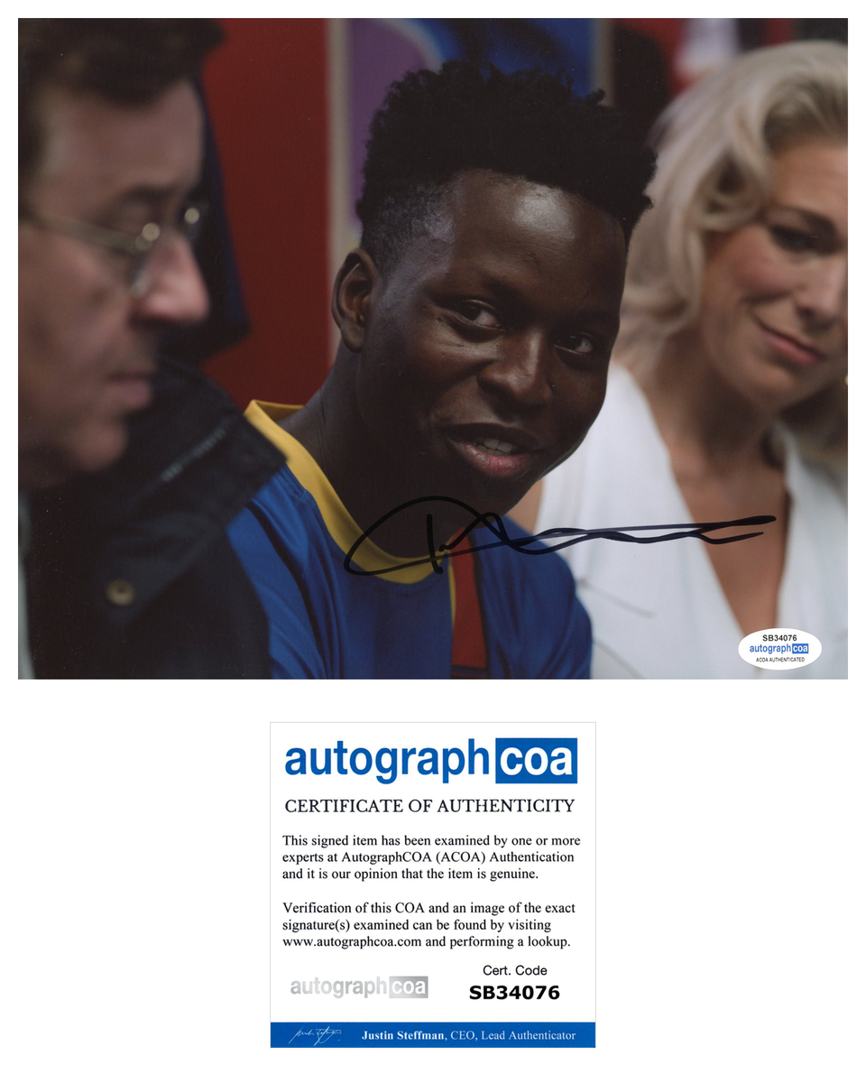 Toheeb Jimoh Ted Lasso Signed Autograph 8x10 Photo ACOA | Outlaw ...