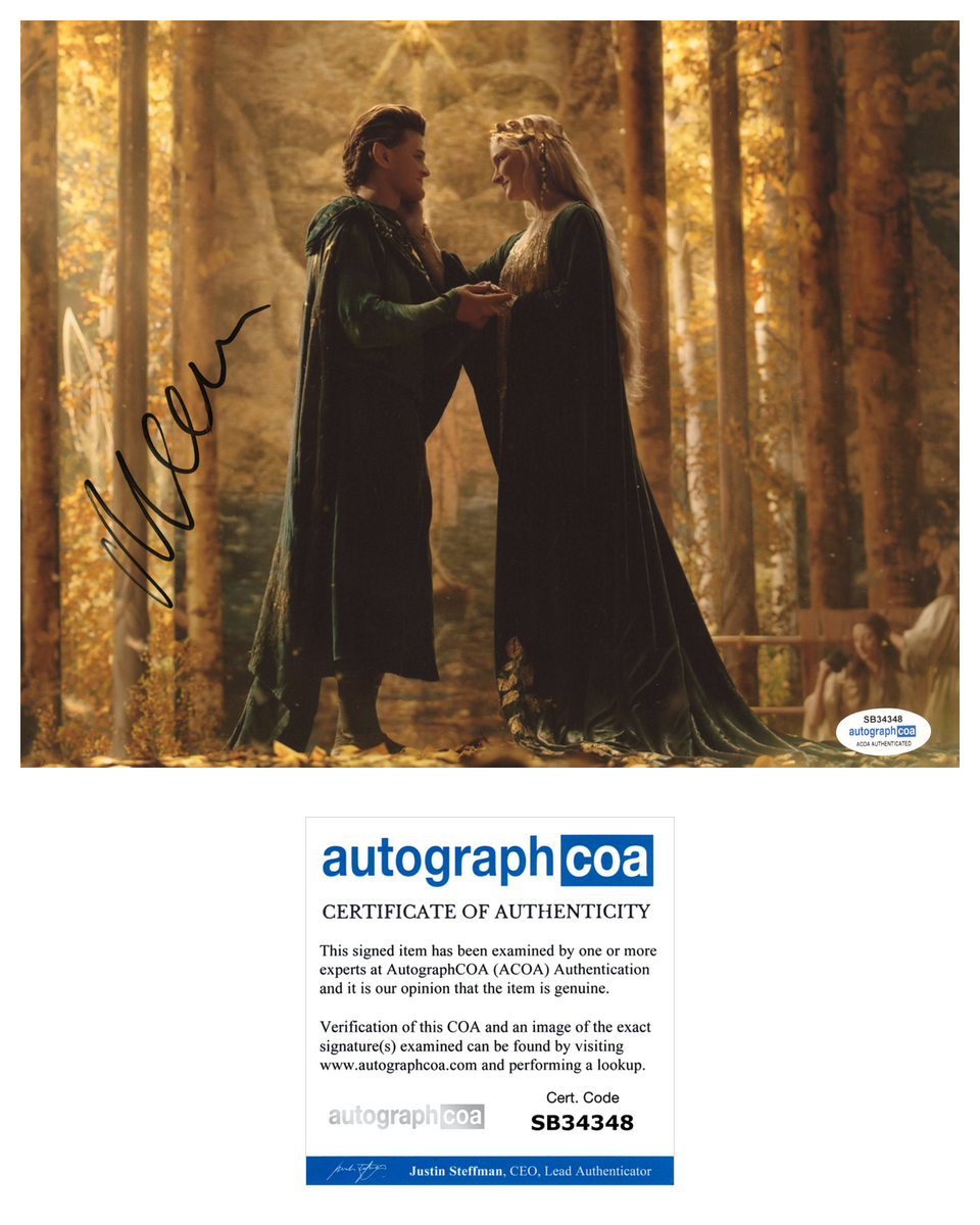 Morfydd Clark Lord of the Rings: Rings of Power Signed Autograph 8x10 ...