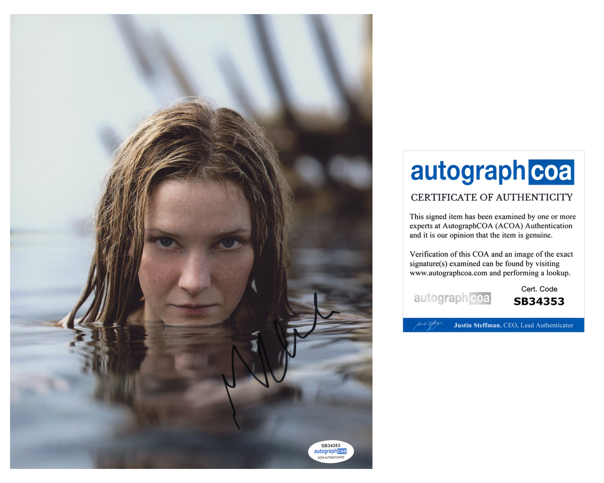 Morfydd Clark Lord of the Rings: Rings of Power Signed Autograph 8x10 ...