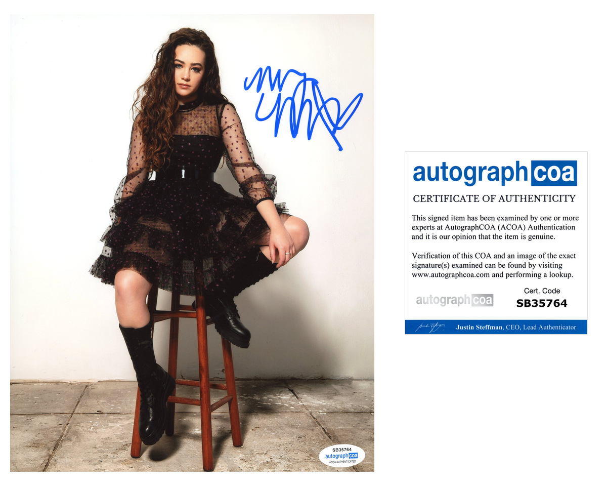Mary Mouser Cobra Kai Signed Autograph 8x10 Photo ACOA | Outlaw Hobbies ...