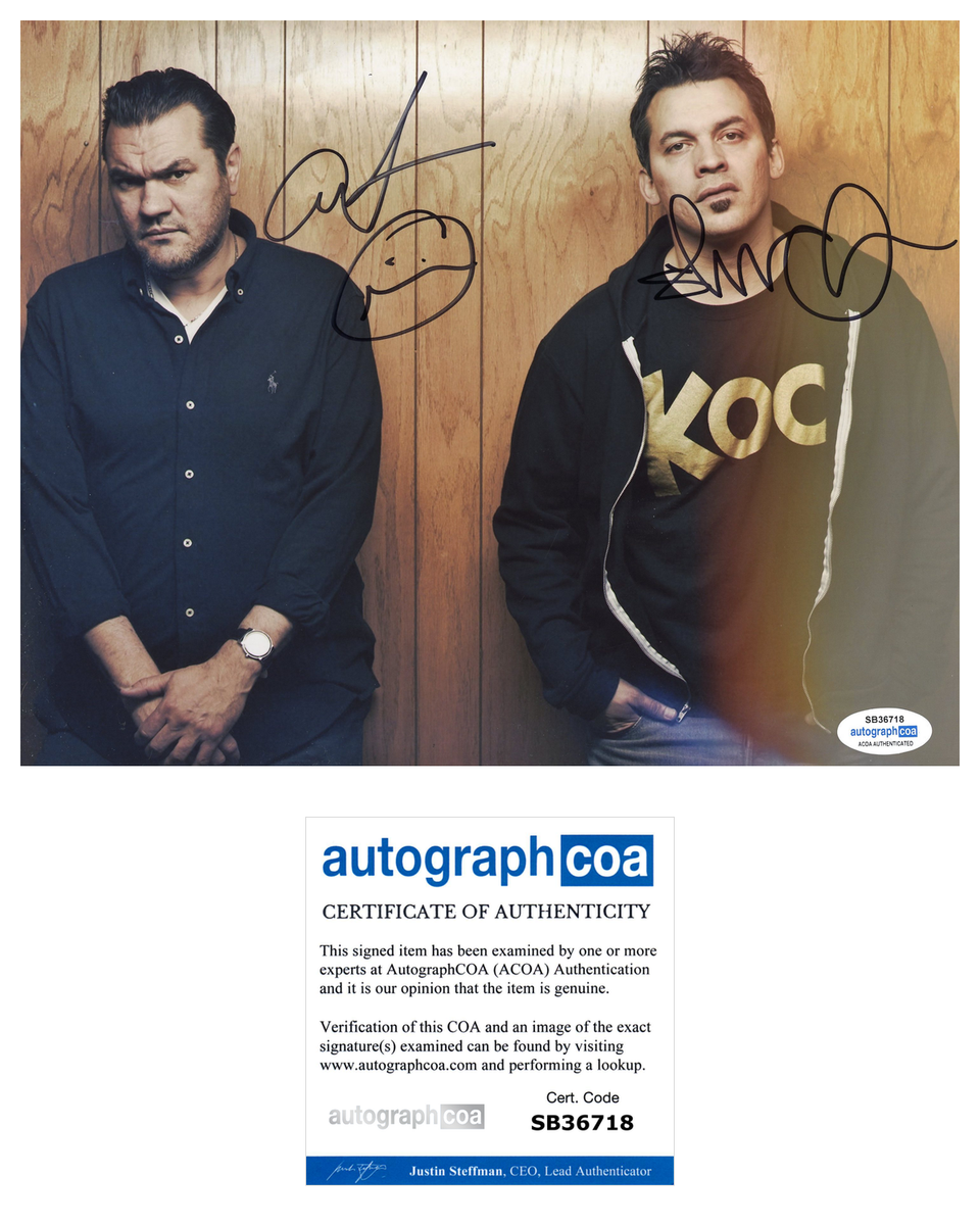 Atmosphere Slug and Ant Signed Autograph 8x10 Photo ACOA | Outlaw ...