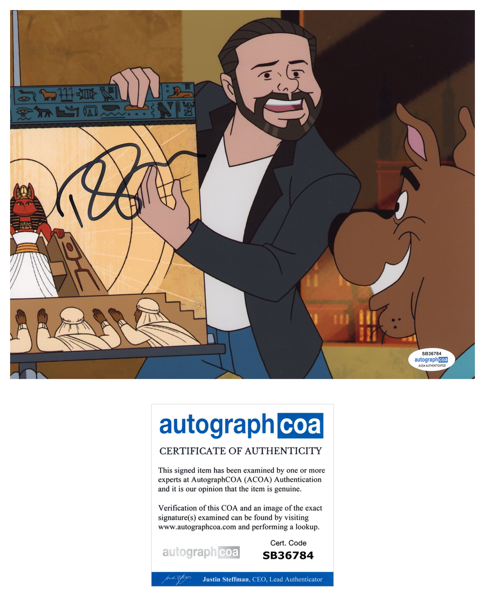 Ricky Gervais Signed Autograph 8x10 Photo ACOA | Outlaw Hobbies ...