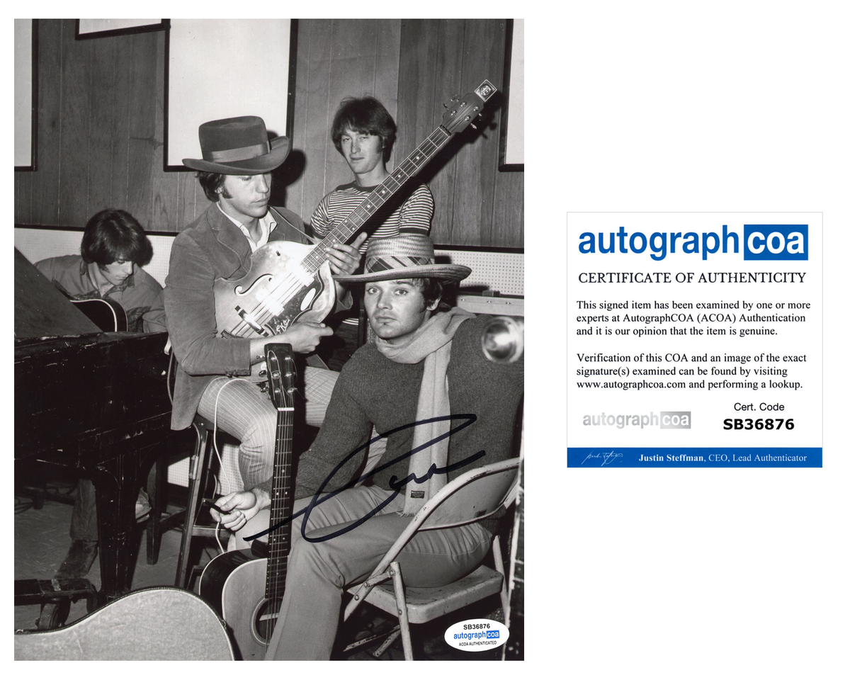 Creed Bratton Grass Roots Signed Autograph 8x10 Photo ACOA | Outlaw ...
