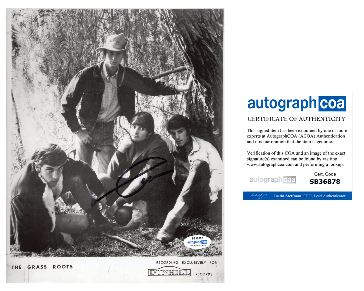 Creed Bratton Grass Roots Signed Autograph 8x10 Photo ACOA | Outlaw ...