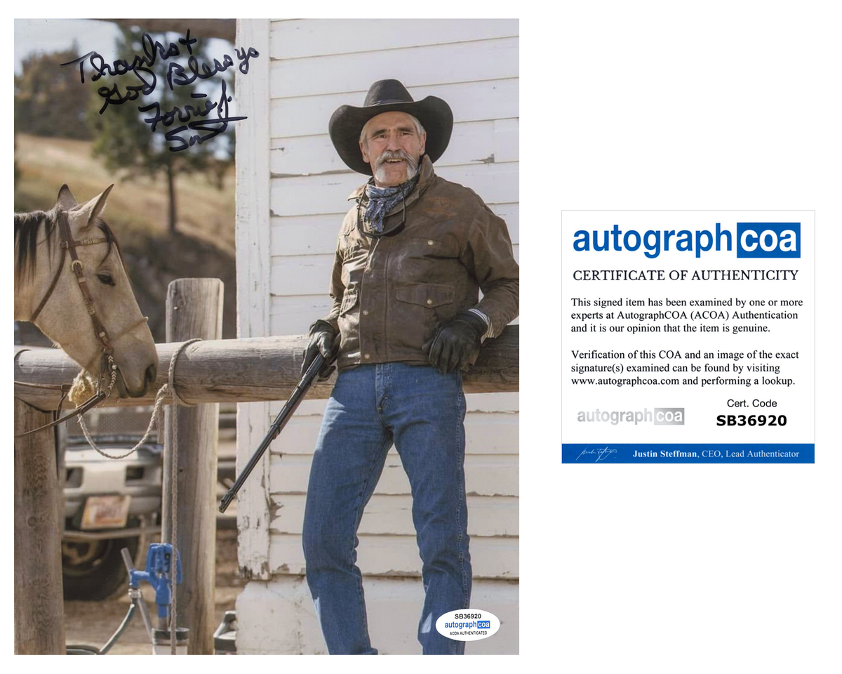 Forrie J Smith Yellowstone Signed Autograph 8x10 Photo ACOA | Outlaw ...