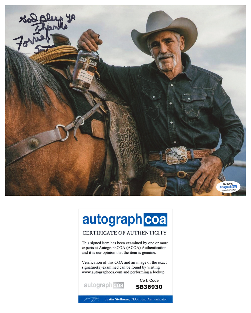 Forrie J Smith Yellowstone Signed Autograph 8x10 Photo ACOA | Outlaw ...