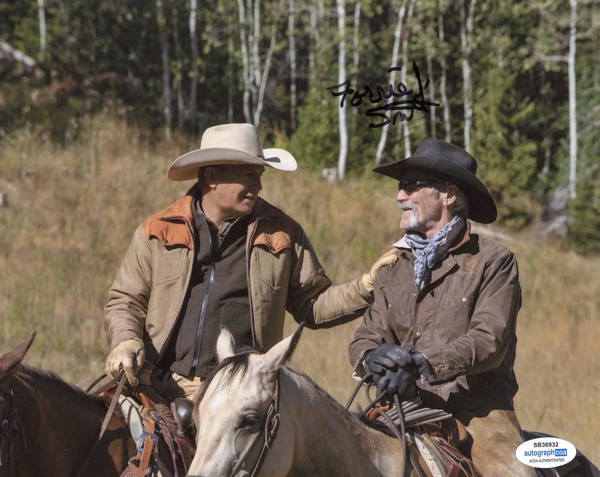 Forrie J Smith Yellowstone Signed Autograph 8x10 Photo ACOA | Outlaw ...
