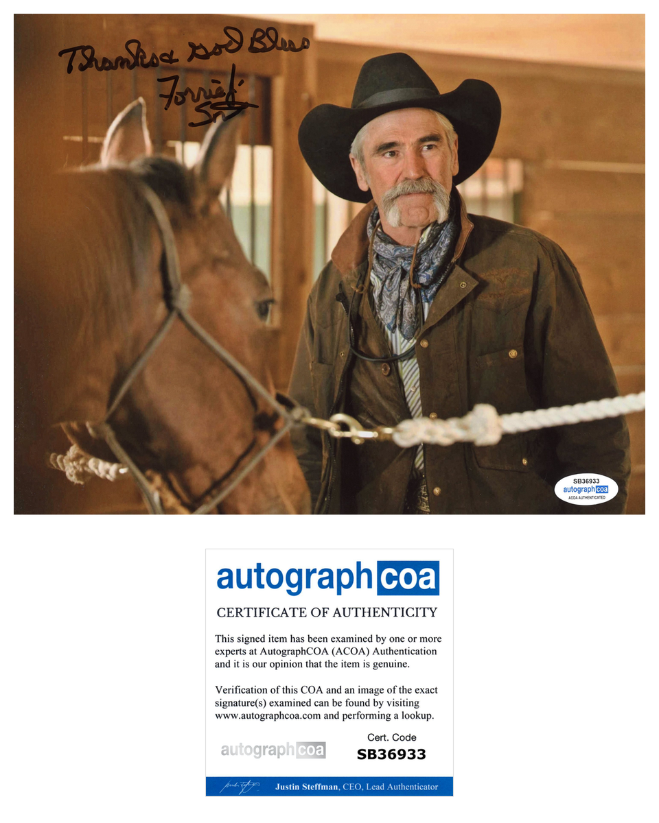 Forrie J Smith Yellowstone Signed Autograph 8x10 Photo ACOA | Outlaw ...