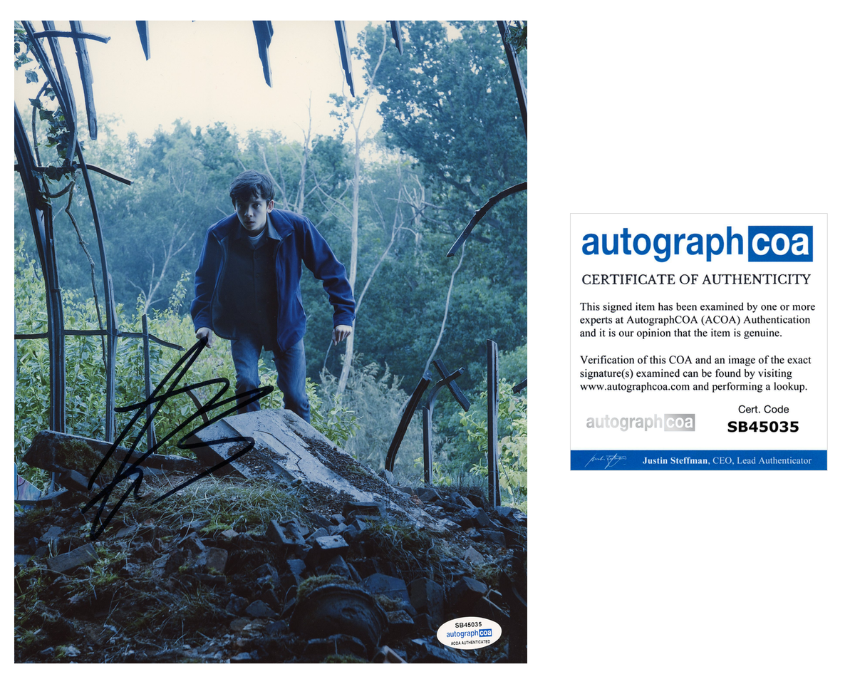 Asa Butterfield Miss Peregrine Signed Autograph 8x10 Photo ACOA ...
