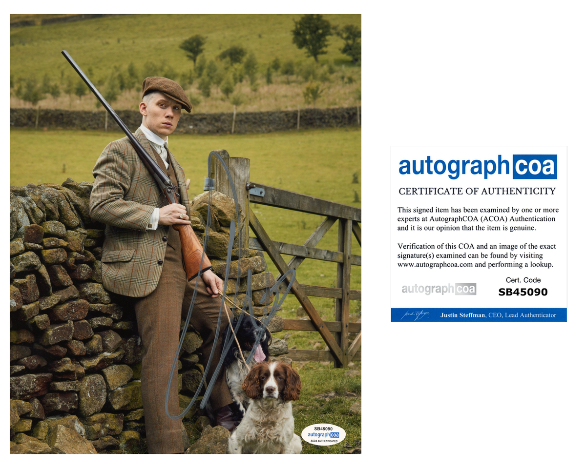 Joe Cole Peaky Blinders Signed Autograph 8x10 Photo ACOA | Outlaw ...