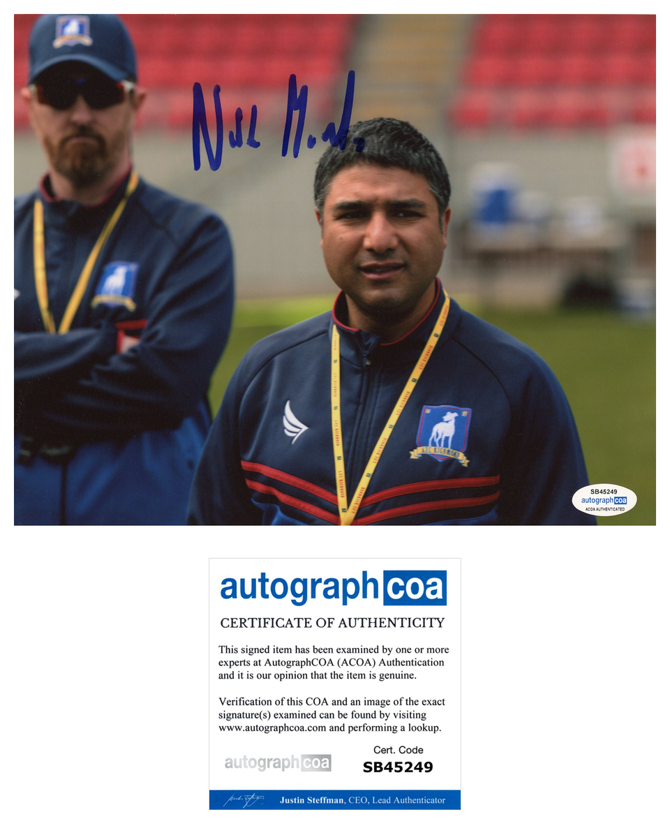 Nick Mohammed Ted Lasso Signed Autograph 8x10 Photo ACOA | Outlaw ...