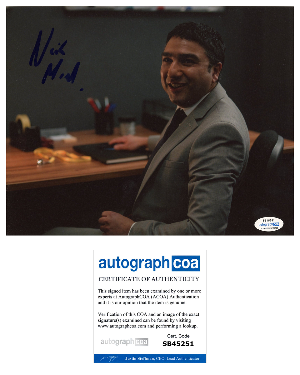 Nick Mohammed Ted Lasso Signed Autograph 8x10 Photo ACOA | Outlaw ...
