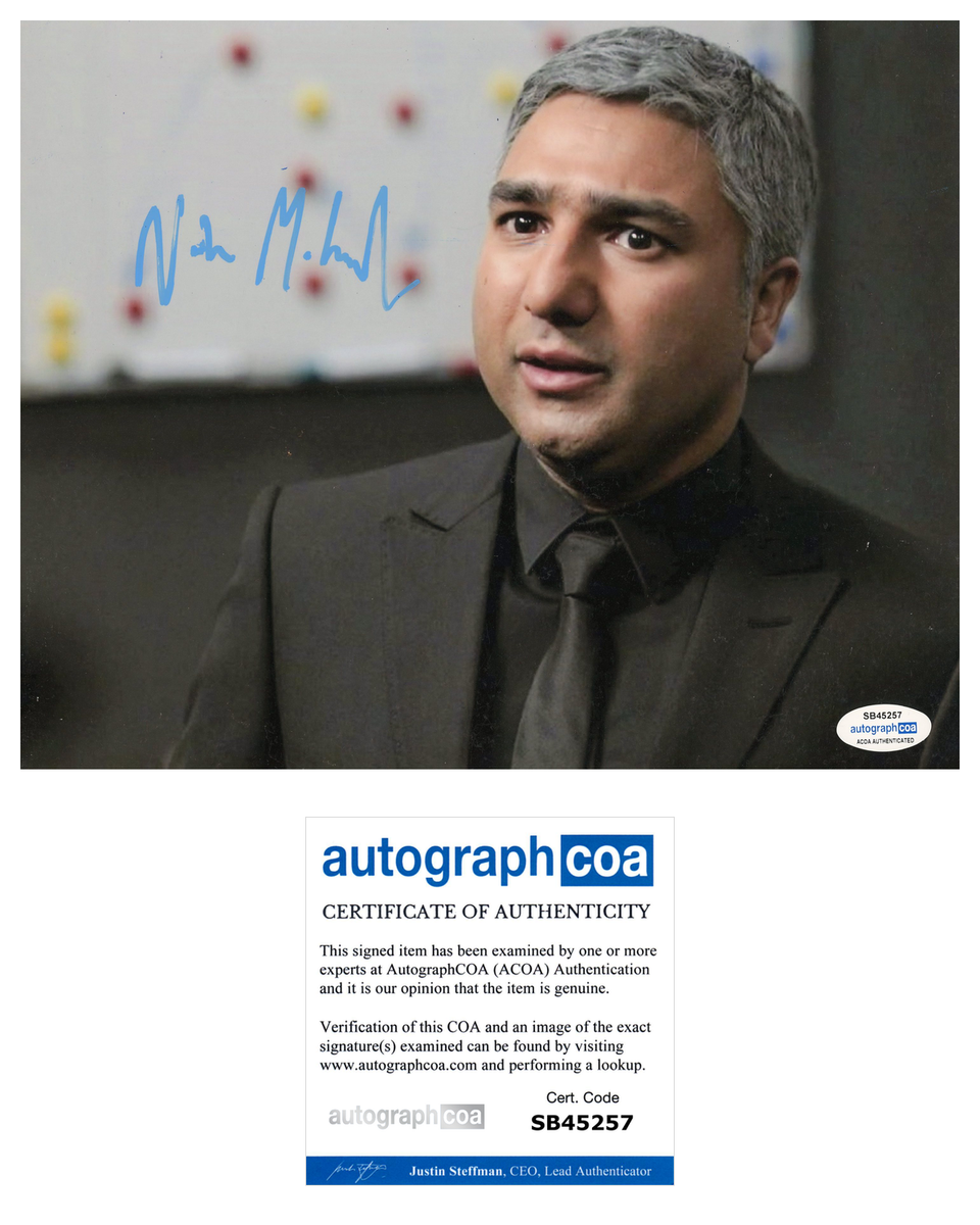 Nick Mohammed Ted Lasso Signed Autograph 8x10 Photo ACOA | Outlaw ...