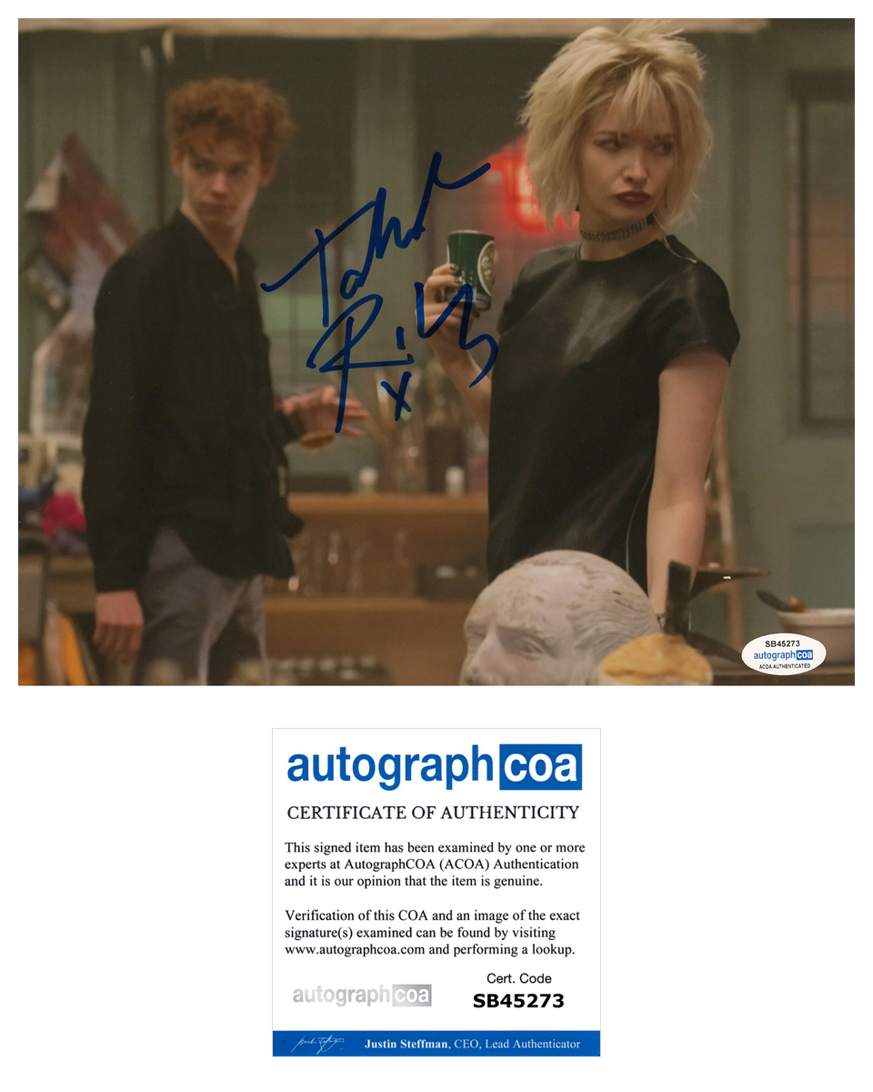 Talulah Riley Pistol Signed Autograph 8x10 Photo ACOA | Outlaw Hobbies ...