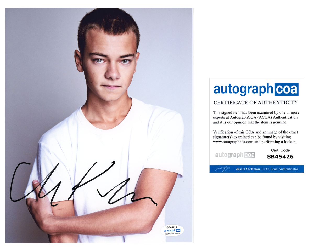 Conrad Khan Signed Autograph 8x10 Photo ACOA | Outlaw Hobbies Authentic ...