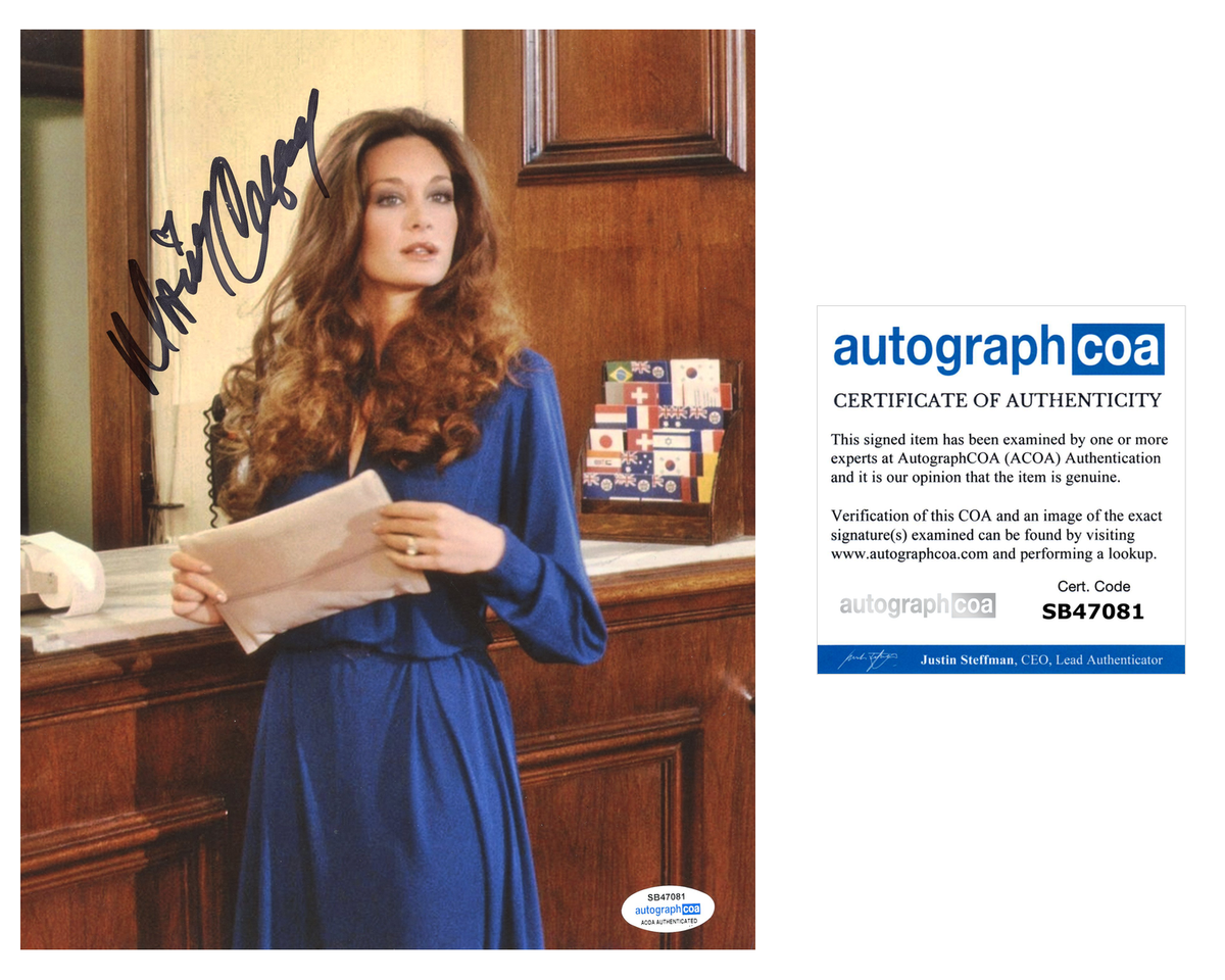 Mary Crosby Dallas Signed Autograph 8x10 Photo ACOA | Outlaw Hobbies ...