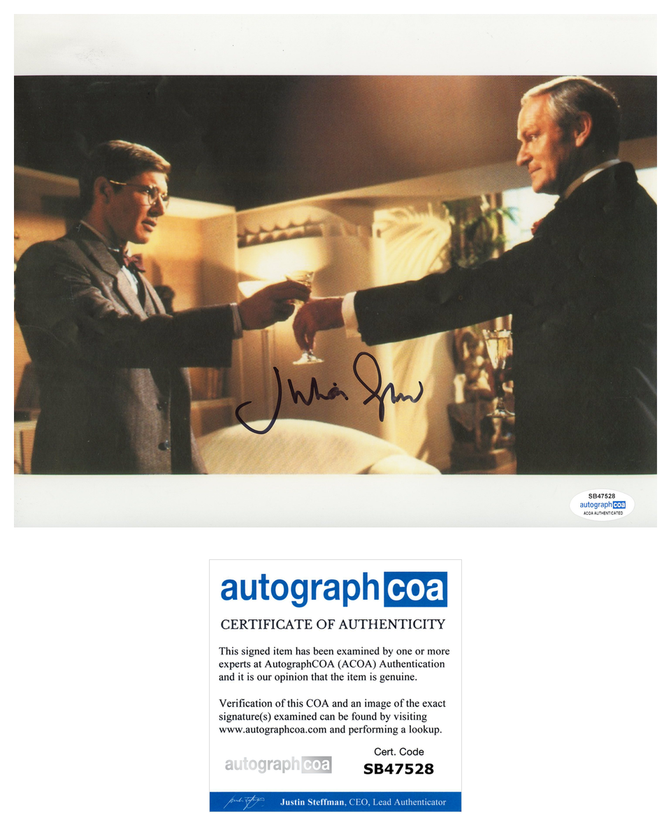 Julian Glover Indiana Jones Signed Autograph 8x10 Photo ACOA | Outlaw ...