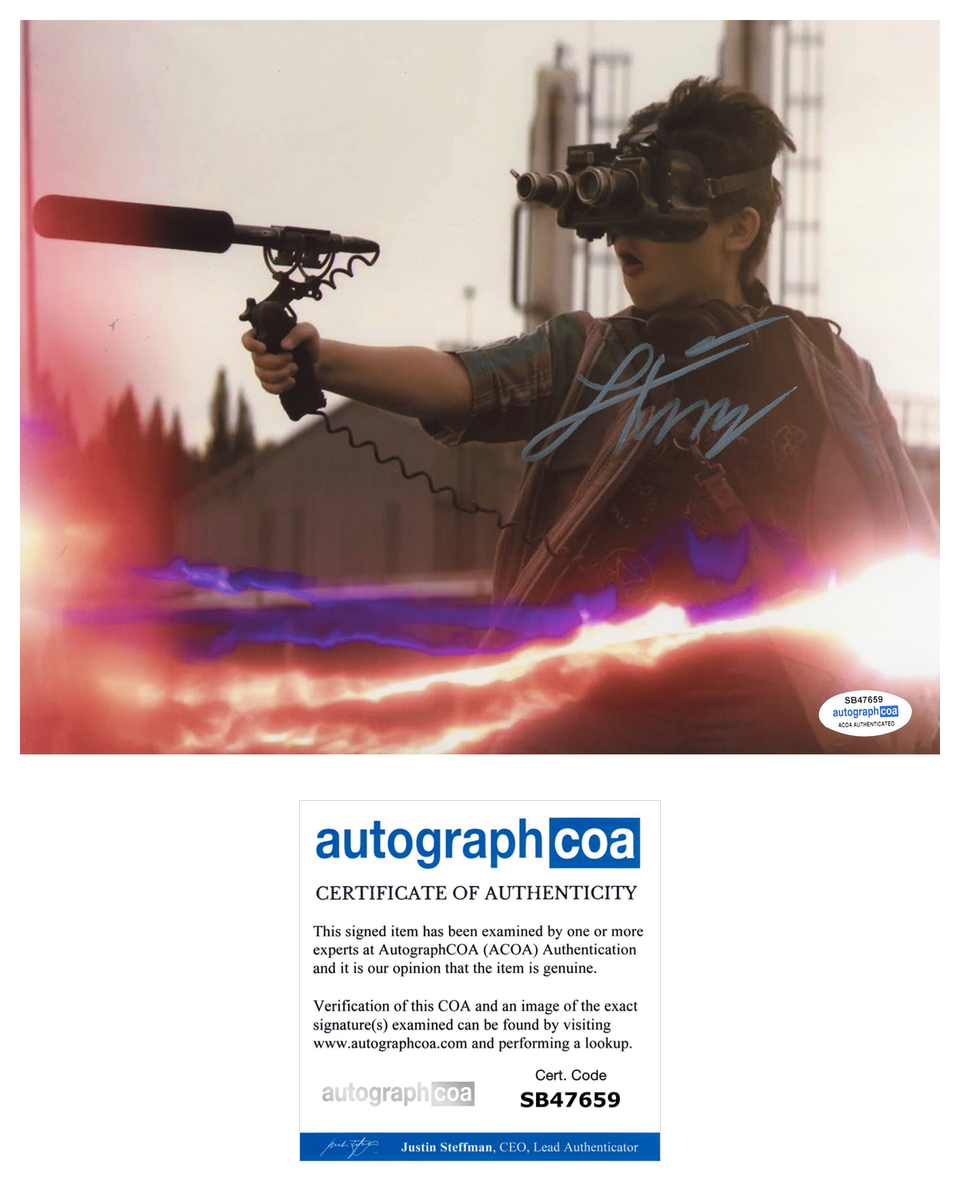 Logan Kim Ghostbusters Signed Autograph 8x10 Photo ACOA | Outlaw ...