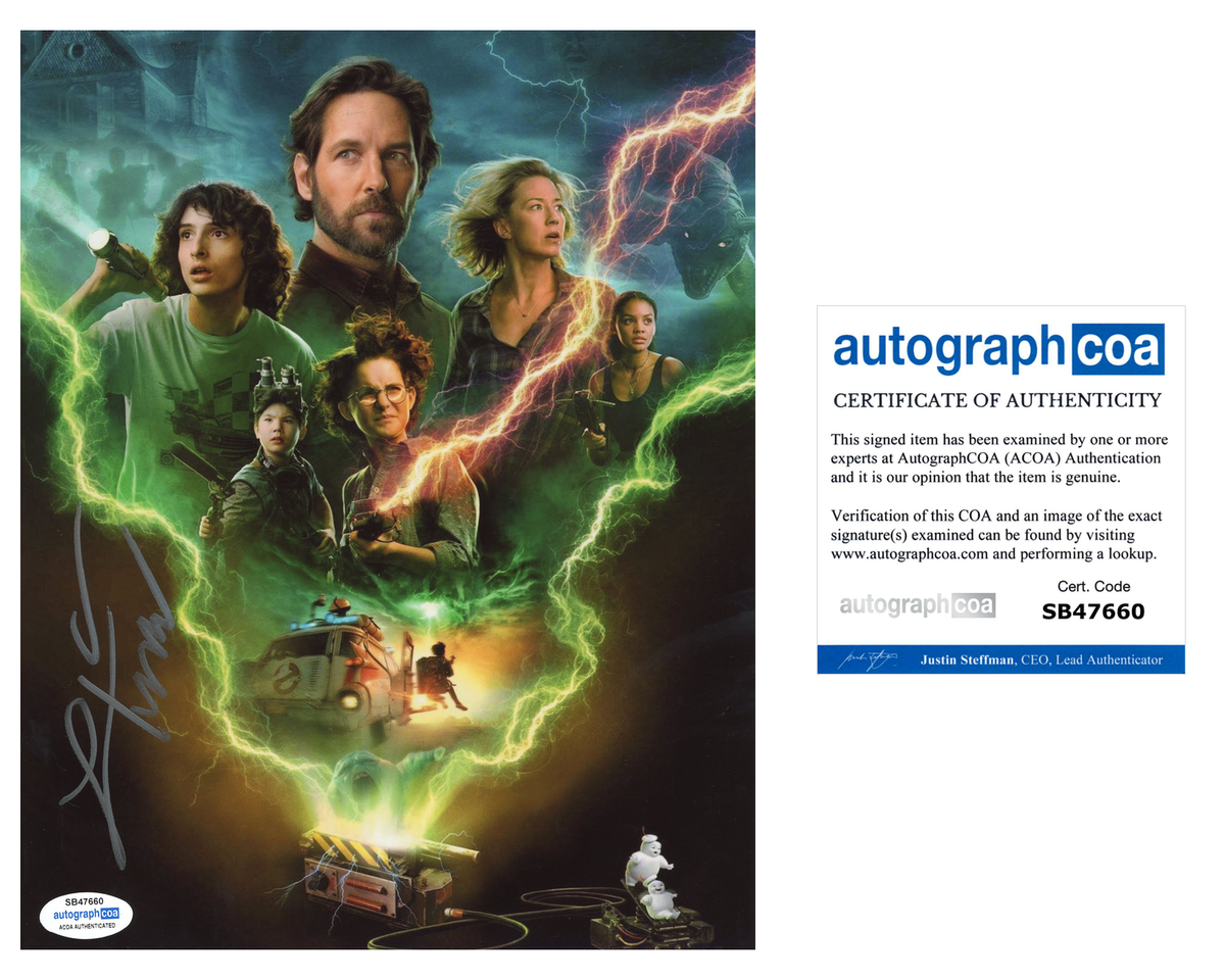 Logan Kim Ghostbusters Signed Autograph 8x10 Photo ACOA | Outlaw ...